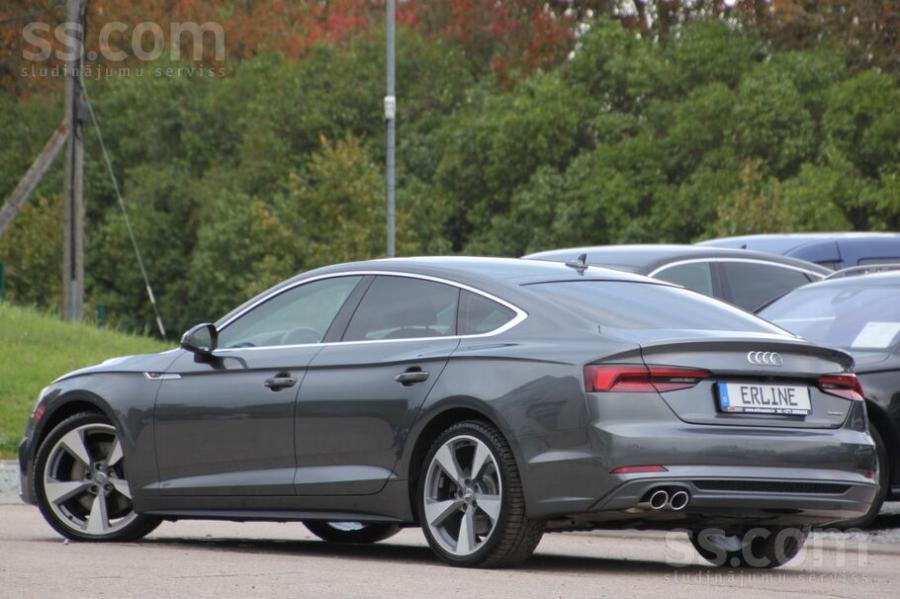Pelēks Audi A5 2018 Tukums, ar dzinēja tilpumu 3.00 L un nobraukumu 282 tūkst. km par 16500 €, foto 5 vietnē AUTOMOTO.COM.LV