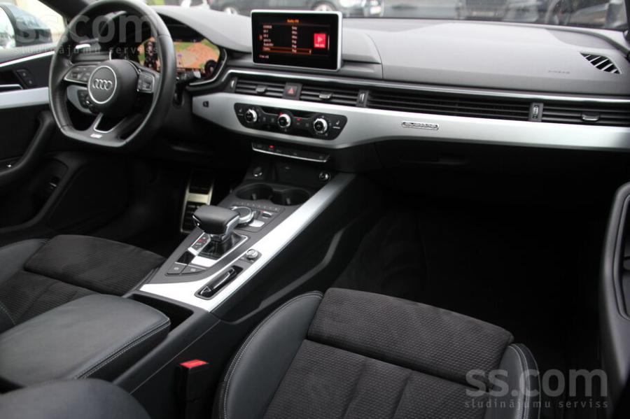 Pelēks Audi A5 2018 Tukums, ar dzinēja tilpumu 3.00 L un nobraukumu 282 tūkst. km par 16500 €, foto 6 vietnē AUTOMOTO.COM.LV