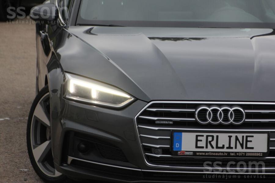 Pelēks Audi A5 2018 Tukums, ar dzinēja tilpumu 3.00 L un nobraukumu 282 tūkst. km par 16500 €, foto 27 vietnē AUTOMOTO.COM.LV