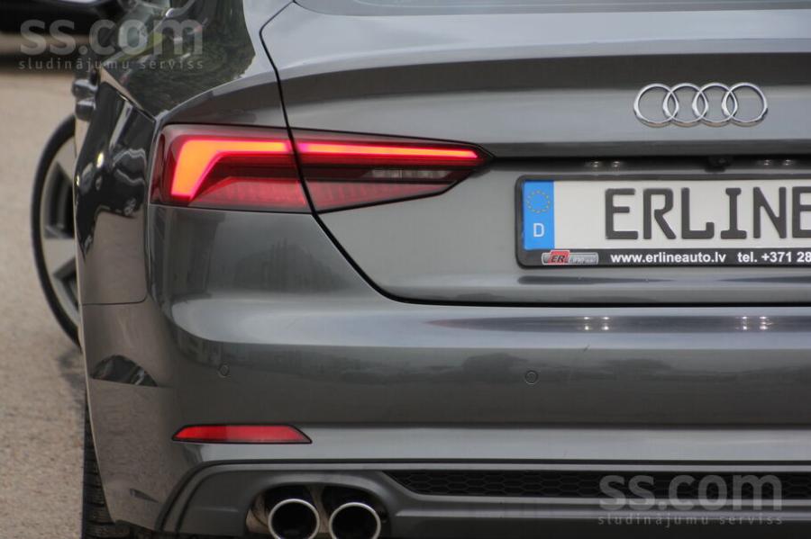 Pelēks Audi A5 2018 Tukums, ar dzinēja tilpumu 3.00 L un nobraukumu 282 tūkst. km par 16500 €, foto 29 vietnē AUTOMOTO.COM.LV