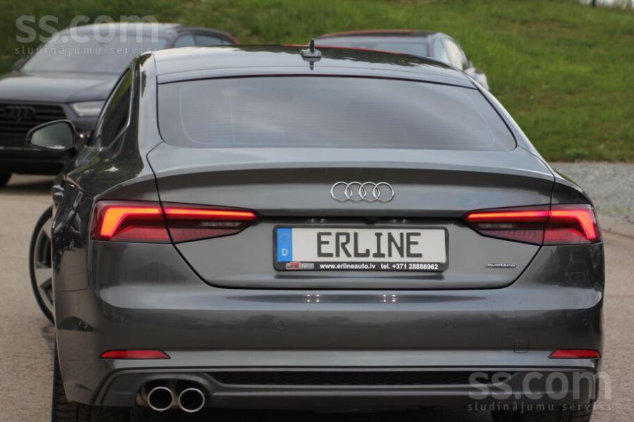 Pelēks Audi A5 2018 Tukums, ar dzinēja tilpumu 3.00 L un nobraukumu 282 tūkst. km par 16500 €, foto 30 vietnē AUTOMOTO.COM.LV