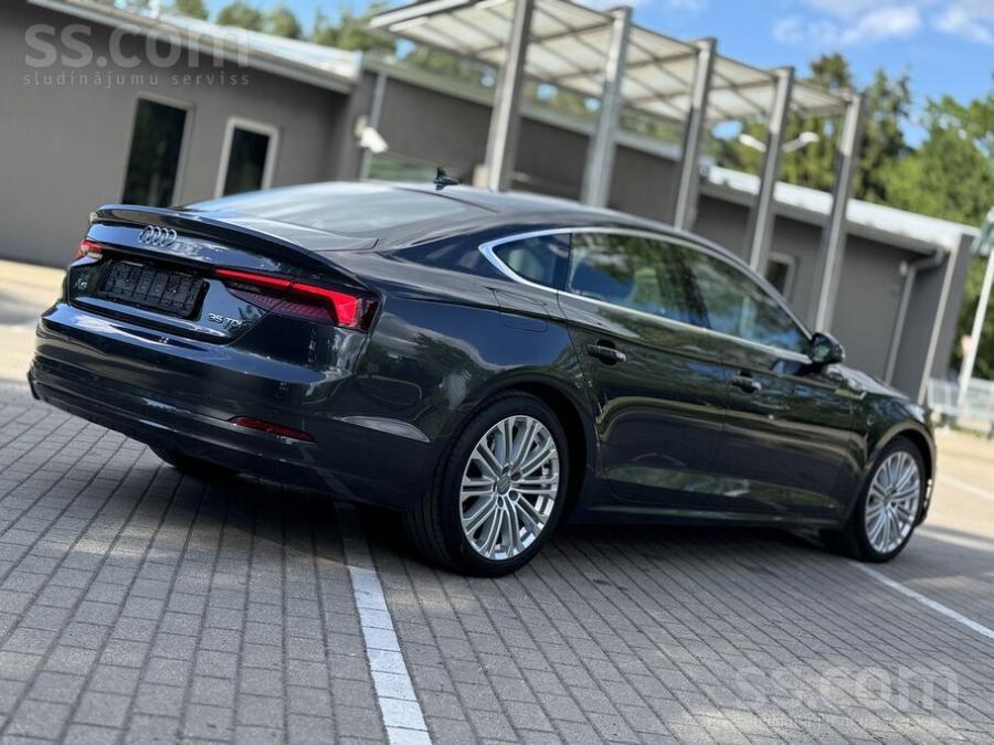 Grey Audi A5 2019 in Jurmala, with an engine capacity of 2.00 L and mileage of 248 thousand km for 16100 €, photo 4 on AUTOMOTO.COM.LV