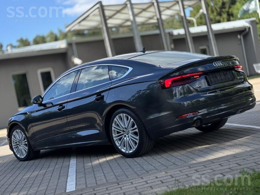 Grey Audi A5 2019 in Jurmala, with an engine capacity of 2.00 L and mileage of 248 thousand km for 16100 €, photo 5 on AUTOMOTO.COM.LV