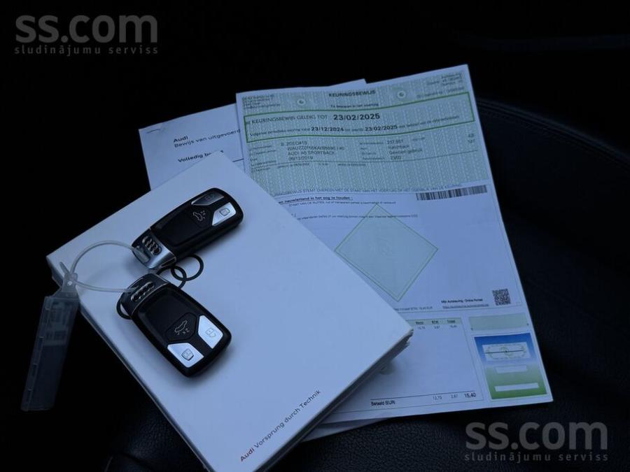 Grey Audi A5 2019 in Jurmala, with an engine capacity of 2.00 L and mileage of 248 thousand km for 16100 €, photo 31 on AUTOMOTO.COM.LV