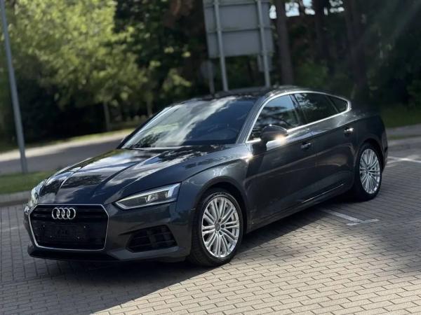 Grey Audi A5 2019 in Jurmala, with an engine capacity of 2.00 L and mileage of 248 thousand km for 16100 €, photo 1 on AUTOMOTO.COM.LV