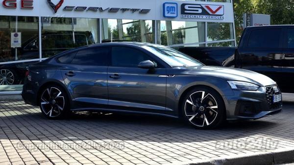 Grey Audi A5 2020 in Tallinn, with an engine capacity of 2.00 L and mileage of 113 thousand km for 29800 €, photo 3 on AUTOMOTO.COM.LV