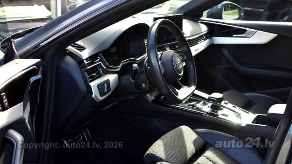 Grey Audi A5 2020 in Tallinn, with an engine capacity of 2.00 L and mileage of 113 thousand km for 29800 €, photo 6 on AUTOMOTO.COM.LV