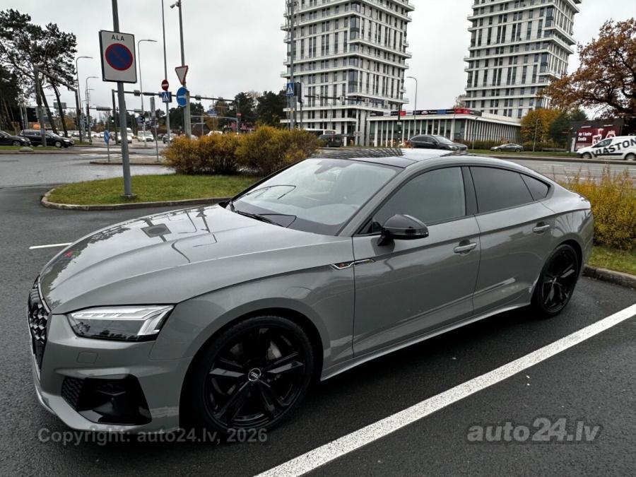 Grey Audi A5 2022 in Tallinn, with an engine capacity of 2.00 L and mileage of 44 thousand km for 38500 €, photo 2 on AUTOMOTO.COM.LV
