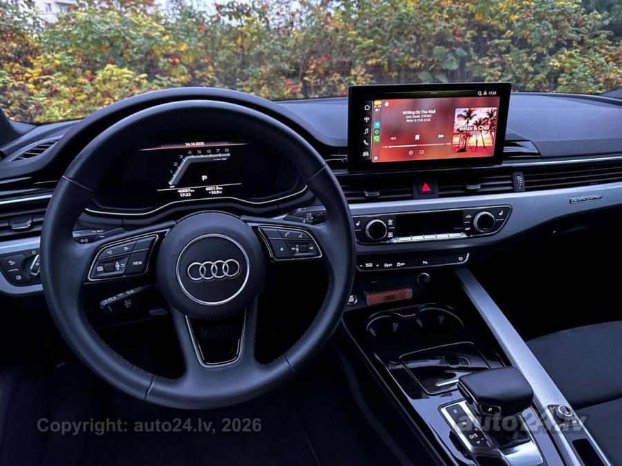 Grey Audi A5 2022 in Tallinn, with an engine capacity of 2.00 L and mileage of 44 thousand km for 38500 €, photo 6 on AUTOMOTO.COM.LV