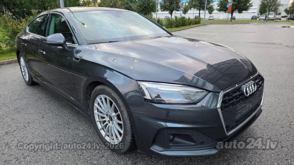 Grey Audi A5 2022 in Tallinn, with an engine capacity of 2.00 L and mileage of 221 thousand km for 20460 €, photo 4 on AUTOMOTO.COM.LV