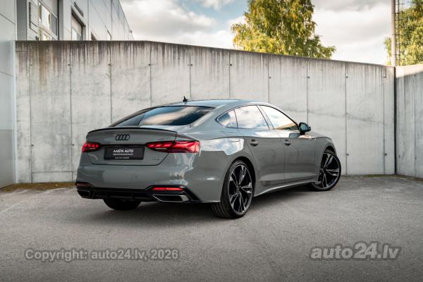 Grey Audi A5 2022 in Tartu, with an engine capacity of 2.00 L and mileage of 53 thousand km for 39900 €, photo 3 on AUTOMOTO.COM.LV