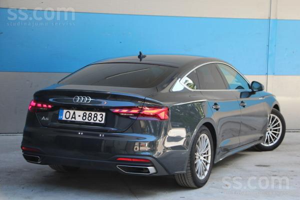 Pelēks Audi A5 2024 Rīga, ar dzinēja tilpumu 2.00 L un nobraukumu 28 tūkst. km par 37650 €, foto 8 vietnē AUTOMOTO.COM.LV