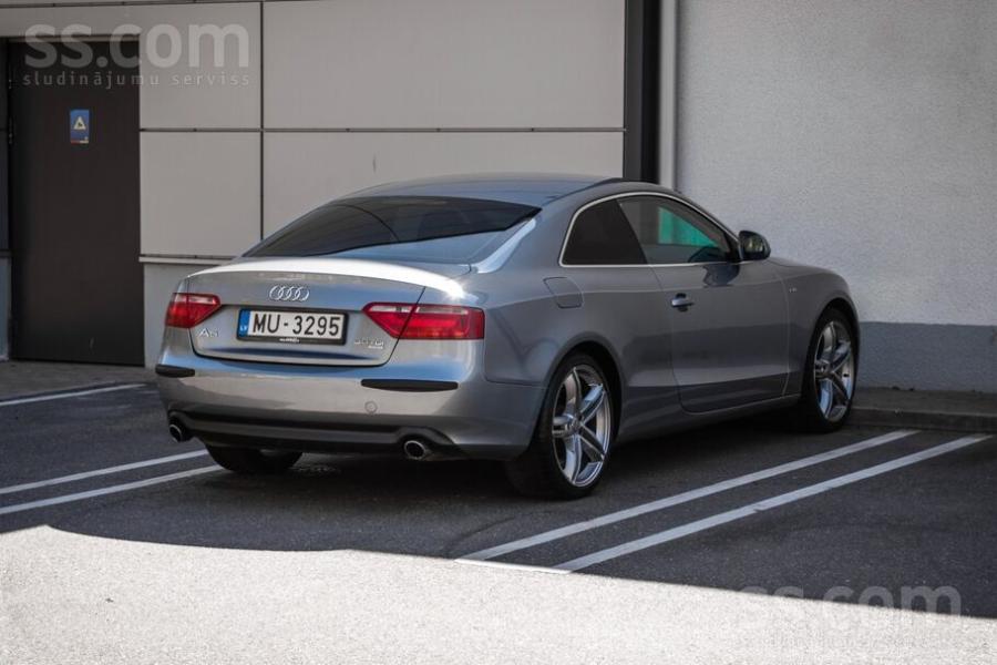 Grey Audi A5 2008 in Riga, with an engine capacity of 3.00 L and mileage of 0 thousand km for 6500 €, photo 6 on AUTOMOTO.COM.LV
