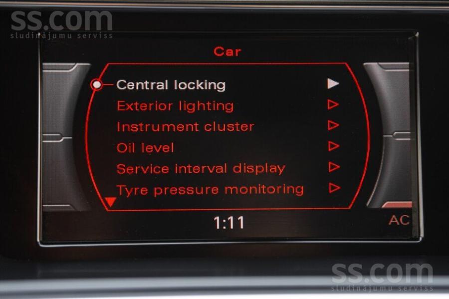 Grey Audi A5 2008 in Riga, with an engine capacity of 3.00 L and mileage of 0 thousand km for 6500 €, photo 23 on AUTOMOTO.COM.LV