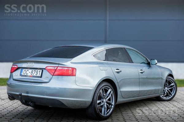Grey Audi A5 2010 in Riga, with an engine capacity of 1.80 L and mileage of 290 thousand km for 7490 €, photo 8 on AUTOMOTO.COM.LV