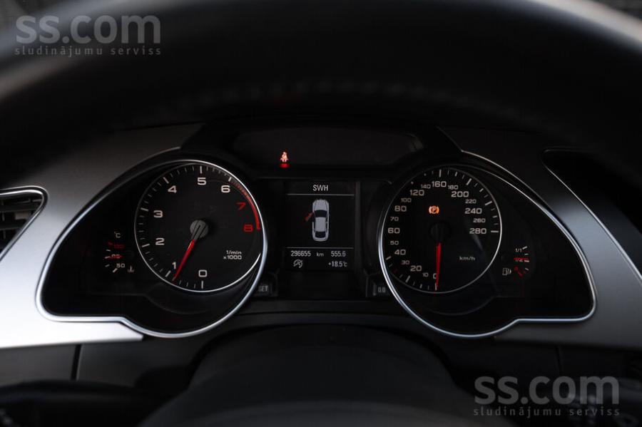 Pelēks Audi A5 2011 Jelgava, ar dzinēja tilpumu 2.00 L un nobraukumu 297 tūkst. km par 7400 €, foto 16 vietnē AUTOMOTO.COM.LV