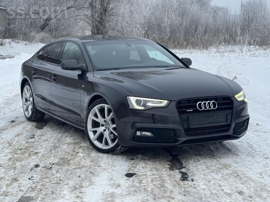 Grey Audi A5 2012 in Jelgava, with an engine capacity of 3.00 L and mileage of 266 thousand km for 13750 €, photo 1 on AUTOMOTO.COM.LV