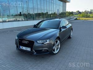 Pelēks Audi A5 2012 Rēzekne, ar dzinēja tilpumu 3.00 L un nobraukumu 226 tūkst. km par 10600 €, foto  vietnē AUTOMOTO.COM.LV