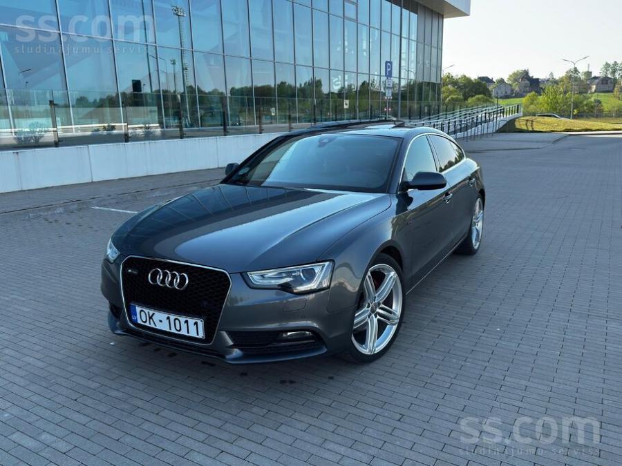 Pelēks Audi A5 2012 Rēzekne, ar dzinēja tilpumu 3.00 L un nobraukumu 226 tūkst. km par 10600 €, foto 1 vietnē AUTOMOTO.COM.LV