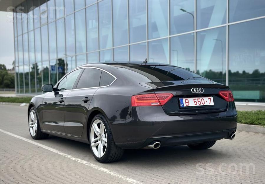 Pelēks Audi A5 2012 Rēzekne, ar dzinēja tilpumu 3.00 L un nobraukumu 236 tūkst. km par 9990 €, foto 6 vietnē AUTOMOTO.COM.LV