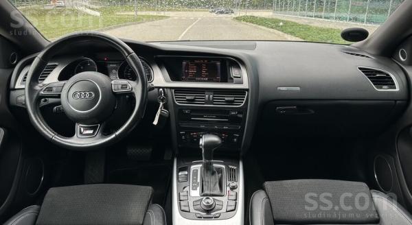 Grey Audi A5 2012 in Rezekne, with an engine capacity of 3.00 L and mileage of 236 thousand km for 9990 €, photo 10 on AUTOMOTO.COM.LV