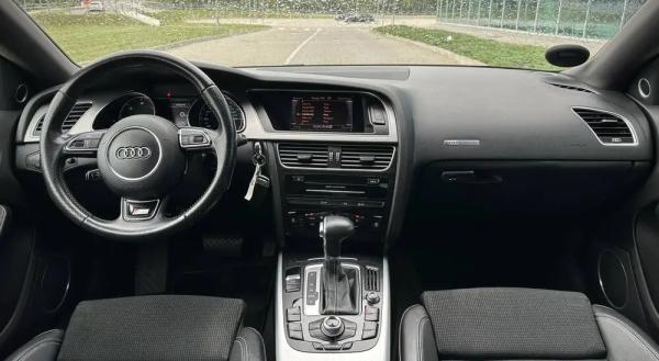 Grey Audi A5 2012 in Rezekne, with an engine capacity of 3.00 L and mileage of 236 thousand km for 9990 €, photo 10 on AUTOMOTO.COM.LV