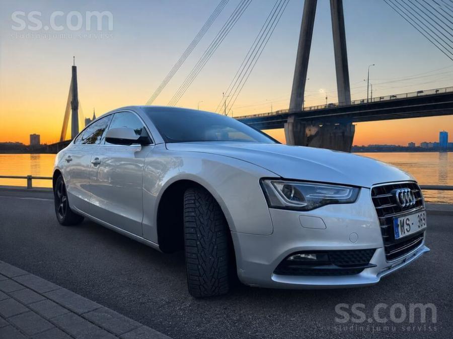 Pelēks Audi A5 2013 Rīga, ar dzinēja tilpumu 2.00 L un nobraukumu 258 tūkst. km par 8850 €, foto 4 vietnē AUTOMOTO.COM.LV
