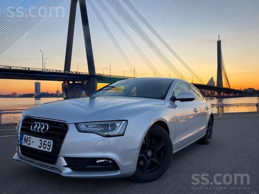 Pelēks Audi A5 2013 Rīga, ar dzinēja tilpumu 2.00 L un nobraukumu 258 tūkst. km par 8850 €, foto 5 vietnē AUTOMOTO.COM.LV