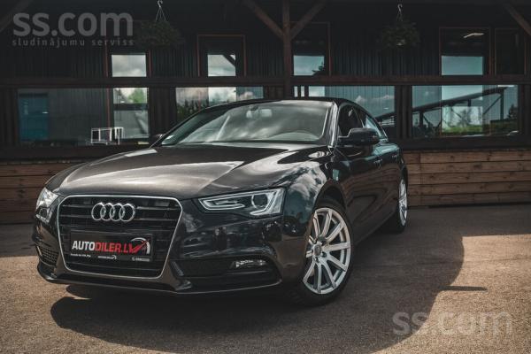 Grey Audi A5 2013 in Riga, with an engine capacity of 3.00 L and mileage of 0 thousand km for 9790 €, photo 2 on AUTOMOTO.COM.LV