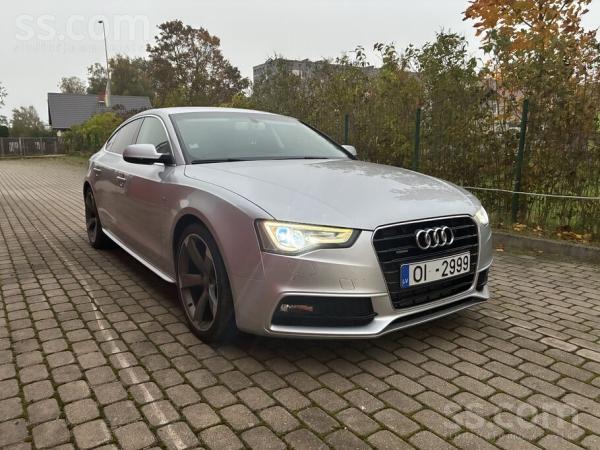 Pelēks Audi A5 2013 Preiļi, ar dzinēja tilpumu 3.00 L un nobraukumu 258 tūkst. km par 10500 €, foto 3 vietnē AUTOMOTO.COM.LV