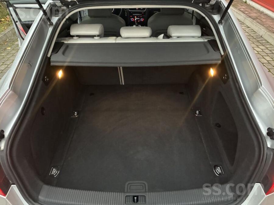 Pelēks Audi A5 2013 Preiļi, ar dzinēja tilpumu 3.00 L un nobraukumu 258 tūkst. km par 10500 €, foto 10 vietnē AUTOMOTO.COM.LV