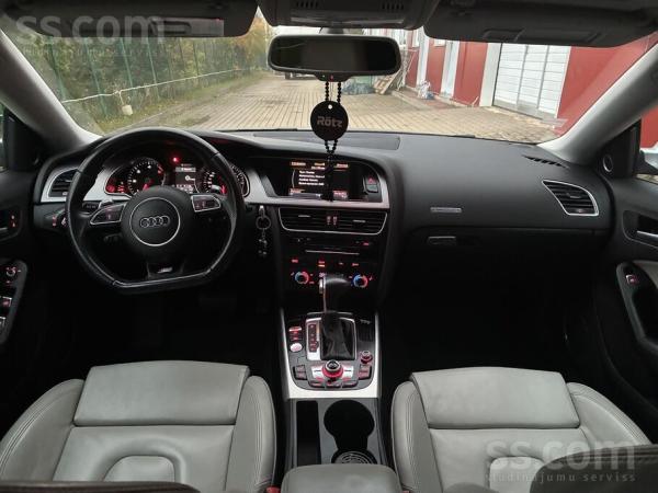 Pelēks Audi A5 2013 Preiļi, ar dzinēja tilpumu 3.00 L un nobraukumu 258 tūkst. km par 10500 €, foto 11 vietnē AUTOMOTO.COM.LV