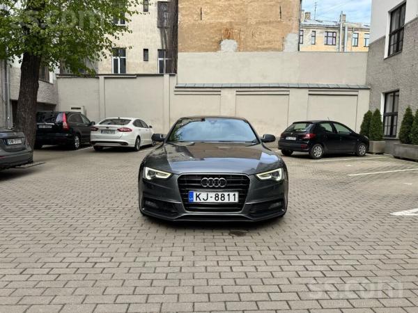 Pelēks Audi A5 2014 Rīga, ar dzinēja tilpumu 2.00 L un nobraukumu 296 tūkst. km par 13000 €, foto 4 vietnē AUTOMOTO.COM.LV