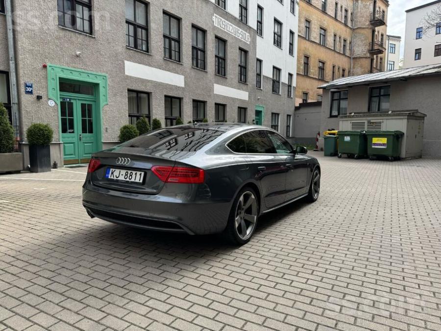 Pelēks Audi A5 2014 Rīga, ar dzinēja tilpumu 2.00 L un nobraukumu 296 tūkst. km par 13000 €, foto 14 vietnē AUTOMOTO.COM.LV