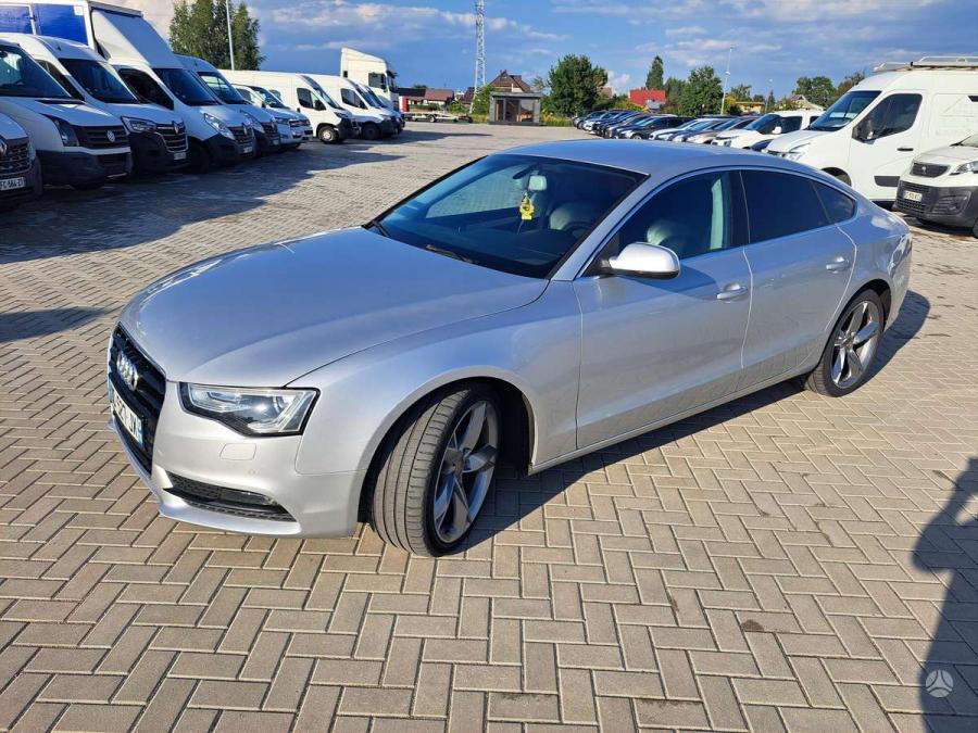 Grey Audi A5 2014 in Taurage, with an engine capacity of 2.00 L and mileage of 230 thousand km for 9650 €, photo 1 on AUTOMOTO.COM.LV