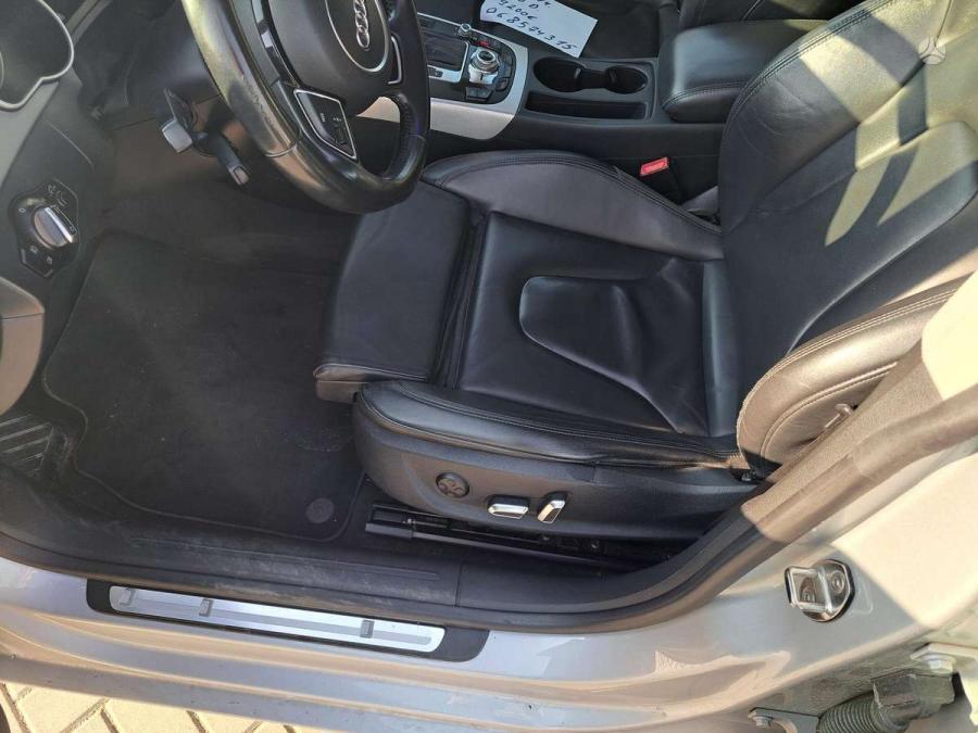 Grey Audi A5 2014 in Taurage, with an engine capacity of 2.00 L and mileage of 230 thousand km for 9650 €, photo 12 on AUTOMOTO.COM.LV