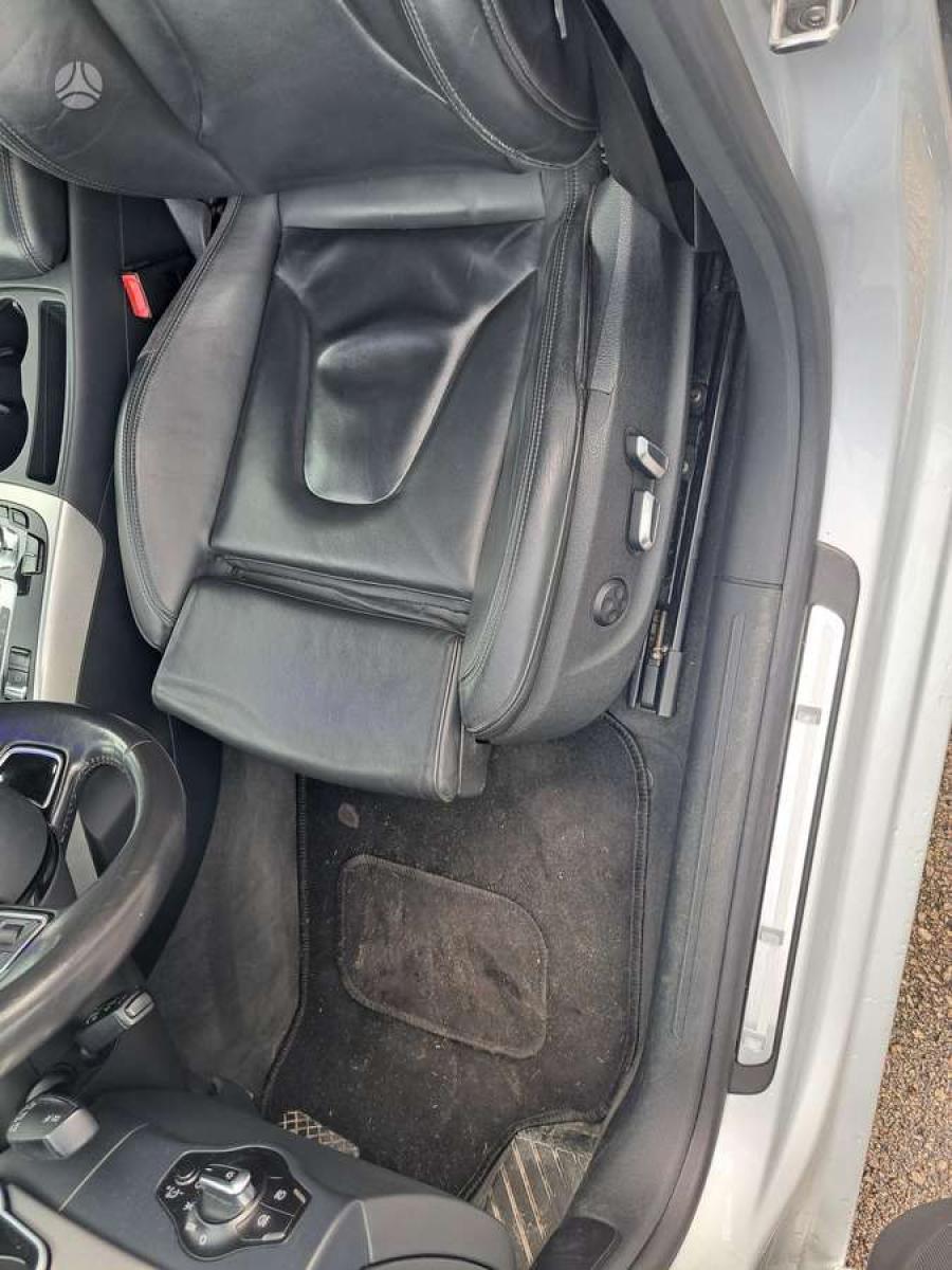Grey Audi A5 2014 in Taurage, with an engine capacity of 2.00 L and mileage of 230 thousand km for 9100 €, photo 12 on AUTOMOTO.COM.LV
