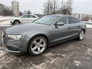 Grey Audi A5 2016 in Riga, with an engine capacity of 3.00 L and mileage of 268 thousand km for 13650 €, photo  on AUTOMOTO.COM.LV