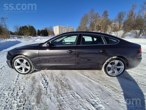 Grey Audi A5 2016 in Saldus, with an engine capacity of 3.00 L and mileage of 212 thousand km for 14500 €, photo 2 on AUTOMOTO.COM.LV