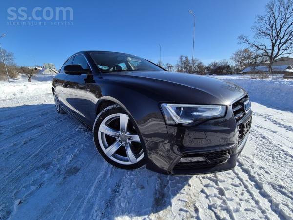 Grey Audi A5 2016 in Saldus, with an engine capacity of 3.00 L and mileage of 212 thousand km for 14500 €, photo 7 on AUTOMOTO.COM.LV