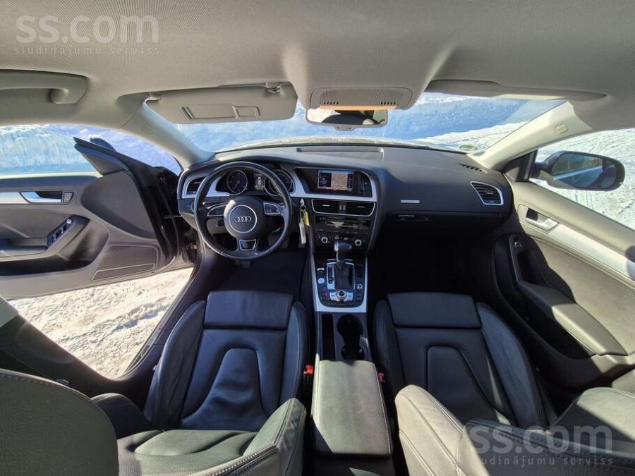 Pelēks Audi A5 2016 Saldus, ar dzinēja tilpumu 3.00 L un nobraukumu 212 tūkst. km par 14500 €, foto 15 vietnē AUTOMOTO.COM.LV