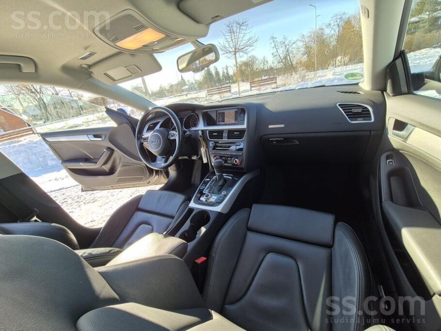 Pelēks Audi A5 2016 Saldus, ar dzinēja tilpumu 3.00 L un nobraukumu 212 tūkst. km par 14500 €, foto 18 vietnē AUTOMOTO.COM.LV