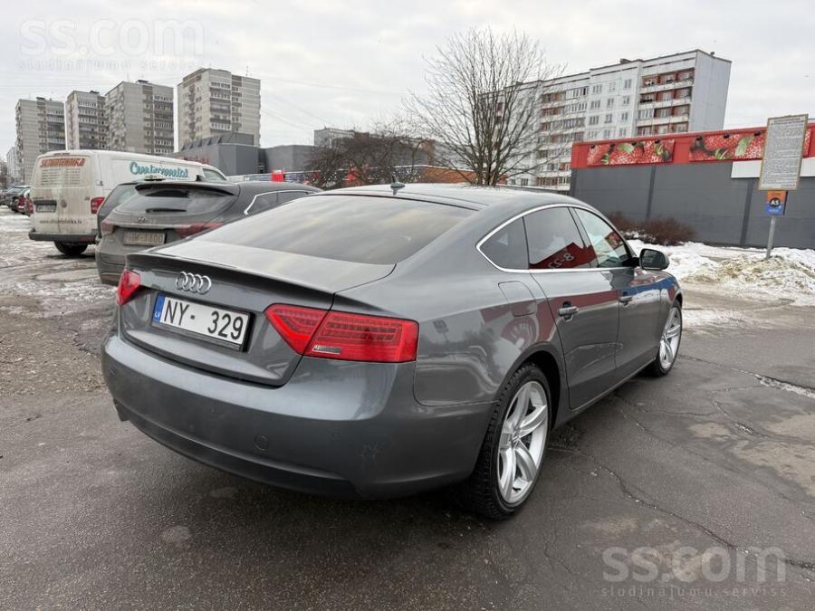 Grey Audi A5 2016 in Riga, with an engine capacity of 3.00 L and mileage of 267 thousand km for 11700 €, photo 6 on AUTOMOTO.COM.LV