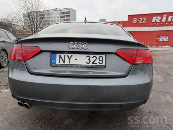 Pelēks Audi A5 2016 Rīga, ar dzinēja tilpumu 3.00 L un nobraukumu 267 tūkst. km par 11700 €, foto 6 vietnē AUTOMOTO.COM.LV