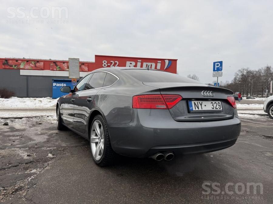 Grey Audi A5 2016 in Riga, with an engine capacity of 3.00 L and mileage of 267 thousand km for 11700 €, photo 8 on AUTOMOTO.COM.LV