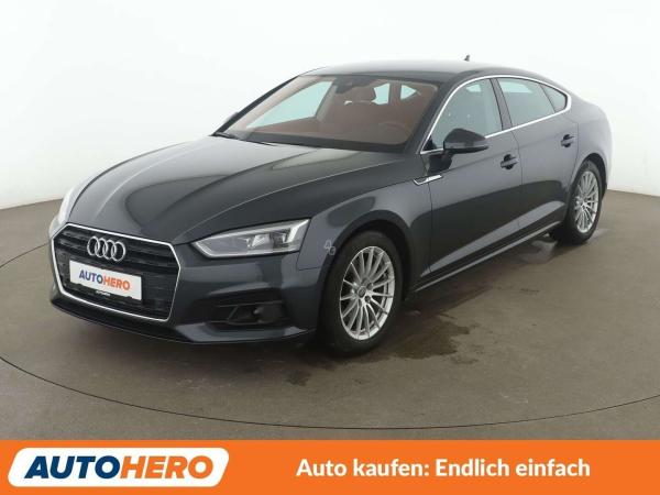 Grey Audi A5 2017 in Kaunas, with an engine capacity of 2.00 L and mileage of 84 thousand km for 26427 €, photo 1 on AUTOMOTO.COM.LV