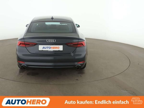 Grey Audi A5 2017 in Kaunas, with an engine capacity of 2.00 L and mileage of 84 thousand km for 26427 €, photo 5 on AUTOMOTO.COM.LV