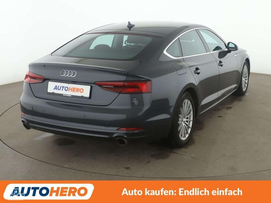 Pelēks Audi A5 2017 Kauņa, ar dzinēja tilpumu 2.00 L un nobraukumu 84 tūkst. km par 26427 €, foto 6 vietnē AUTOMOTO.COM.LV