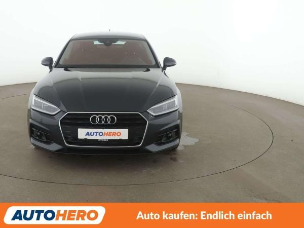 Grey Audi A5 2017 in Kaunas, with an engine capacity of 2.00 L and mileage of 84 thousand km for 26427 €, photo 9 on AUTOMOTO.COM.LV