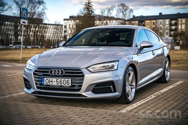 Pelēks Audi A5 2017 Rīga, ar dzinēja tilpumu 2.00 L un nobraukumu 0 tūkst. km par 16990 €, foto 1 vietnē AUTOMOTO.COM.LV